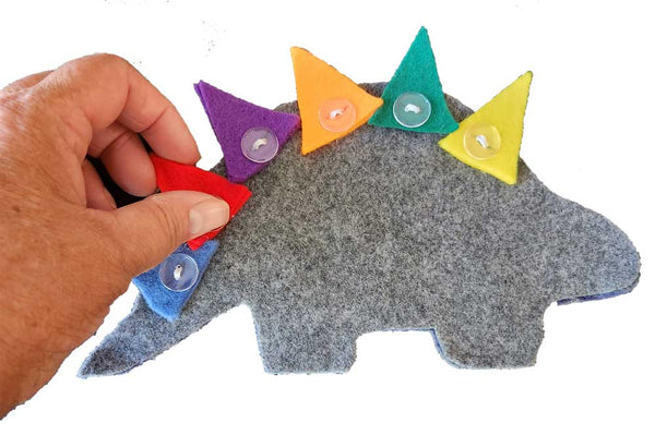 button dinosaur | Therapy Fun Store and TMC Adaptations