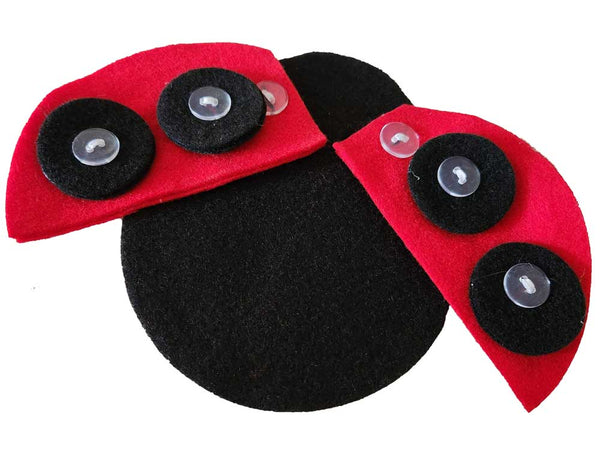 Fine Motor Ladybug with buttons | Therapy Fun Store and TMC Adaptations